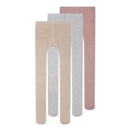 TWO SOON 3er-Pack Strumpfhose in String Melange | Gr.: 110/116
