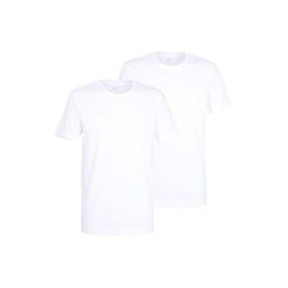 Bugatti T-Shirt 2Er Pack Bari in wei&szlig;-hell-uni | Gr.: 52