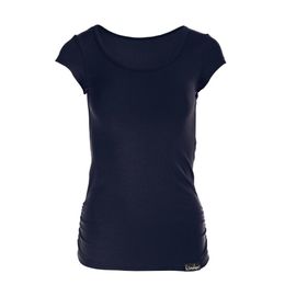 WINSHAPE Kurzarmshirt WTR4 in night blue | Gr.: XS