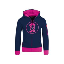 Trollkids Sweatjacke "Sortland" in Dunkelblau | Gr.: 116