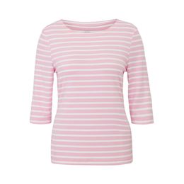 Joy Sportswear T-Shirt CARINA in pink rose stripes | Gr.: 48
