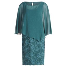 Vera Mont Cocktailkleid mit Spitze in Dark Emerald | Gr.: 42