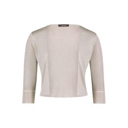 Vera Mont Strickbolero ohne Verschluss in Silver/Beige | Gr.: XL