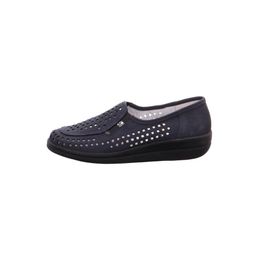 Aco Komfort Slipper in Blau | Gr.: 38