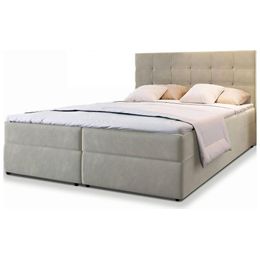 MASSENO Boxbett mit Bettkasten Glos beige Ma&szlig;e (cm): B: 160 H: 98 &raquo; H&ouml;ffner