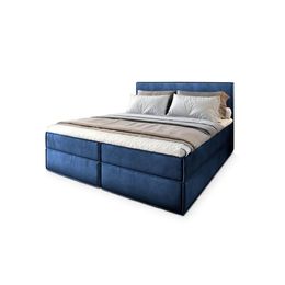 MASSENO Boxbett mit Bettkasten Pellio blau Ma&szlig;e (cm): B: 160 H: 98 &raquo; H&ouml;ffner