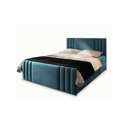 MASSENO Boxbett mit Bettkasten Kanes blau Ma&szlig;e (cm): B: 140 H: 98 &raquo; H&ouml;ffner