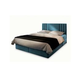 MASSENO Boxbett mit Bettkasten Bres blau Ma&szlig;e (cm): B: 180 H: 98 &raquo; H&ouml;ffner