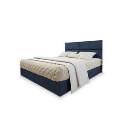 MASSENO Boxbett mit Bettkasten Lonis &brvbar; blau &brvbar; Ma&szlig;e (cm): B: 180 H: 98 &raquo; H&ouml;ffner