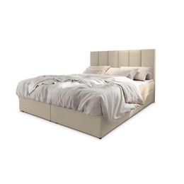 MASSENO Boxbett mit Bettkasten Meril beige Ma&szlig;e (cm): B: 180 H: 98 &raquo; H&ouml;ffner