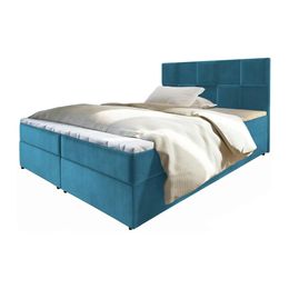 MASSENO Boxbett mit Bettkasten Prata blau Ma&szlig;e (cm): B: 180 H: 98 &raquo; H&ouml;ffner