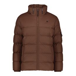 alife and kickin Winterjacke ALIFE & KICKIN "Herren BeatAK A", Herren, Gr. M, braun (nutshell), 100% Polyester, Jacken, Warme gefütterte Herrenwinterjacke mit abnehmbarer Kapuze