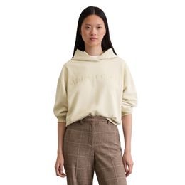 Marc O'Polo Sweatshirt MARC O'POLO "aus Organic Cotton", Damen, Gr. L, natural stone, Obermaterial: 100% Baumwolle, unifarben, relaxed fit, Rippbündchen, Sweatshirts