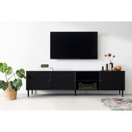 HAMMEL FURNITURE TV-Board »Mistral Fernsehschrank, Medienmöbel, Hängend« Tür mit Holzstruktur/Türen mit Akustikstoff, Lowboard, B: 214, 9 cm...