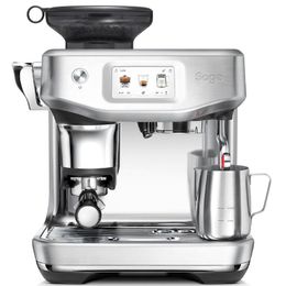 Sage Espressomaschine »Barista Touch Impress SES882BSS, mit Cold Brew und kaltem Espresso« Barista-Anleitung, Einstellungen für Milchalternativen...