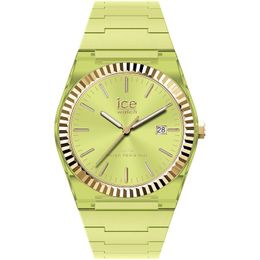 Ice Watch Ice-Watch Damen ice-watch Quarzuhr &raquo;ICE power - PW1&laquo; Armbanduhr, Herrenuhr, Damenuhr, Silikonarmband, Datum, analog gr&uuml;n