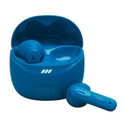 JBL wireless In-Ear-Kopfhörer »TUNE Flex 2« A2DP Bluetooth Active Noise Cancelling (ANC) Blau Bis zu 48 h Gesamtwiedergabezeit (8 h Wiedergabezeit...