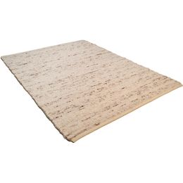 Theko Wollteppich »Allgäu Super, handgewebt« rechteckig 10 mm Höhe Handweb Teppich, reine Schurwolle, auch als Läufer, Kundenliebling natur...