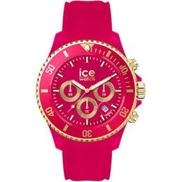 Ice Watch ICE-WATCH Chronograph »ICE chrono - Pink - Medium - CH« Quarzuhr, Armbanduhr, Damen, Datum, Stoppfunktion, 12/24-Std.-Anzeige pink 0...