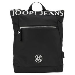 JOOP! JOOP JEANS Cityrucksack »lietissimo elva backpack lvz« Freizeitrucksack mit Logo Schriftzug auf den Trageriemen black B/H/T: 35 cm x 40 cm x 12 cm...