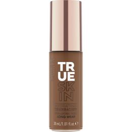 Catrice Foundation »True Skin Hydrating Foundation« mit hoher Deckkraft Neutral Mocca „Real Skin“-Finish für einen natürlichen Teint