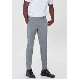 Only & Sons ONLY & SONS Chinos »ONSMARK SLIM GW 0209 PANT NOOS« Midgrey Melange 28 - Länge 32 Länge 32 28 Moderne Chino von Only & Sons