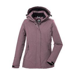 Killtec Outdoorjacke »KOW 37 WMN JCKT« Wasserdichte Damen Funktionsjacke mit abnehmbarer Kapuze orchidee 38 38 Funktionsjacke mit regulierbarer,...