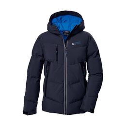 Killtec Steppjacke »KOW 374 BYS QLTD JCKT« Wasserabweisende Jungenjacke mit verstellbaren Bündchen navy 176 176 Jungen Jacke in Daunenoptik mit Kapuze
