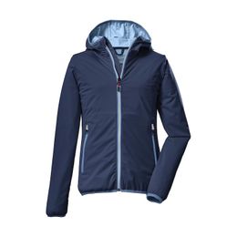 Killtec Outdoorjacke &raquo;KOS 229 GRLS JCKT&laquo; Packbare, wasserdichte Kinderjacke mit Kapuze dunkelblau 176 176 Kinder 2-Lagen-Funktionsjacke mit Kapuze,...