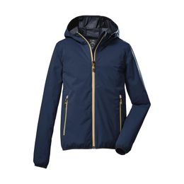 Killtec Outdoorjacke »KOS 230 BYS JCKT« Packbare, wasserdichte Kinder Jacke mit Kapuze ocean 164 164 2-Lagen-Funktionsjacke für Kids mit Kapuze,...