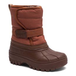 bisgaard Jungen Winterstiefel &raquo;pacson&laquo; Klettstiefel mit Lammwolle, Gr&ouml;&szlig;enschablone zum Download orange 33