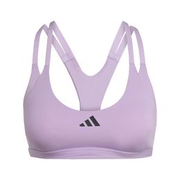adidas Performance Sport-BH 'Aeroimpact Luxe' Damen Gr&ouml;&szlig;e M/L lavendel / schwarz