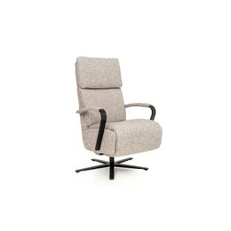 Interliving Drehsessel 4565 Silber/Schwarz
