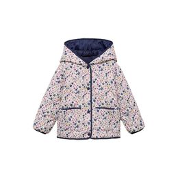 Mango Kids Jacke 'Cris' Mädchen Größe 86 navy / gelb / mint / weiß