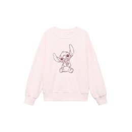 Mango Kids Sweatshirt 'Stitch' girl Pink size 12