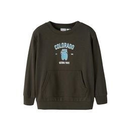 name it Sweatshirt 'NMMVODER' boy Brown size 98