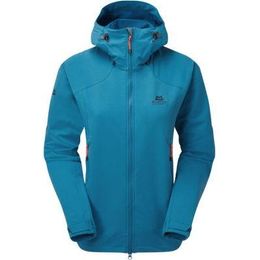 Mountain Equipment Womens Frontier Hooded Jacket alto blue - Gr&ouml;&szlig;e 8 UK Damen 001077