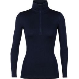 Icebreaker 260 Tech LS Half Zip Women midnight navy - Gr&ouml;&szlig;e S B04390
