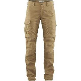 Fj&auml;llr&auml;ven Fj&auml;llr&auml;ven Karla Pro Zip-Off Trousers Women dark sand - Gr&ouml;&szlig;e 44 Damen 89845