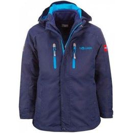 Trollkids Kids Myrdal 3in1 Jacket Pro navy/light blue - Gr&ouml;&szlig;e 140 Kinder 430