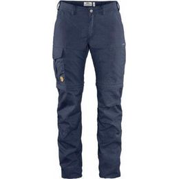 Fj&auml;llr&auml;ven Fj&auml;llr&auml;ven Karla Pro Zip-Off Trousers Women dark navy - Gr&ouml;&szlig;e 36 Damen 89845
