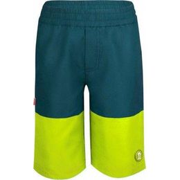 Trollkids Kids Kroksand Shorts petrol/lime - Gr&ouml;&szlig;e 140 Kinder 396