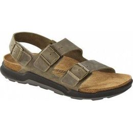 Birkenstock Milano CT Oiled Leather faded khaki - Gr&ouml;&szlig;e 46 1018427