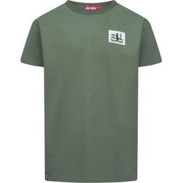 Derbe T-Shirt Pollerhocken Post olive - Gr&ouml;&szlig;e XXL M04TSPollerhockenPost