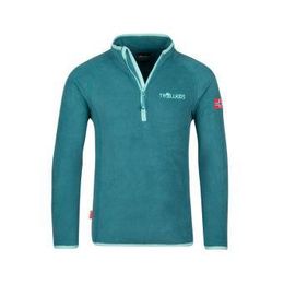 Trollkids Kids Nordland Half Zip teal/aqua - Gr&ouml;&szlig;e 104 Kinder 707