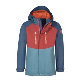 Trollkids Kids Bryggen 3in1 Jacket carmin red/mystic blue/stormy blue - Gr&ouml;&szlig;e 116 Kinder 418