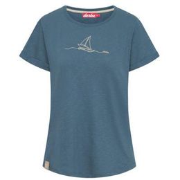 Derbe T-Shirt Segelboot Women orion blue - Gr&ouml;&szlig;e XXL W03TSFLSegelboot
