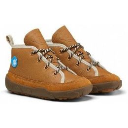 Affenzahn Minimal Winterstiefel Leder Easy Affenzahn braun - Gr&ouml;&szlig;e 29 Kinder AFZSEW