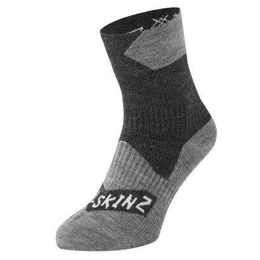 Sealskinz Bircham Waterproof AW Ankle Length Sock black/grey - Gr&ouml;&szlig;e XL 111230600101