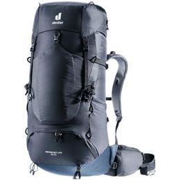 Deuter Aircontact Lite 50+10 black-marine - Gr&ouml;&szlig;e 50 Liter 3340323